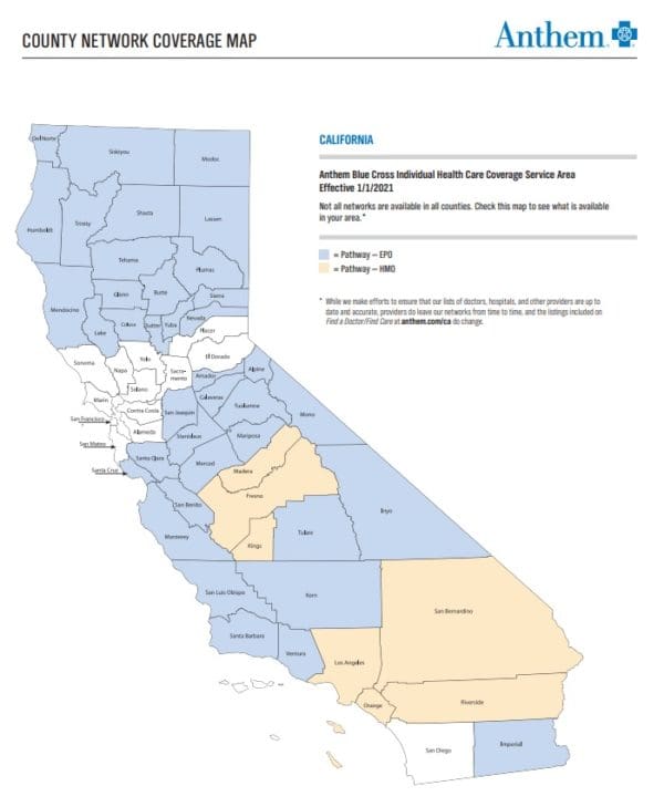 Blue Cross Anthem Individual Health Insurance Grandfathered plans