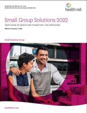 Health Net of California EmployER small Group Health California