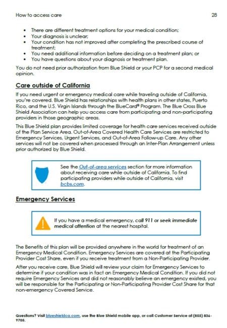 Does my Health Insurance cover me Out of State, Out of Area? USA